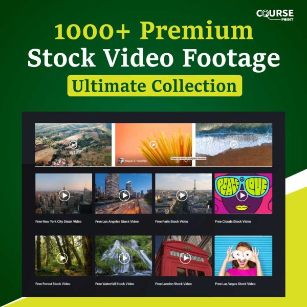 1000+ Stock Video Footage Ultimate Collection – Coursepoint
